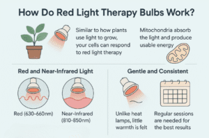 Red Light Therapy Bulbs: How They Work & What to Look For