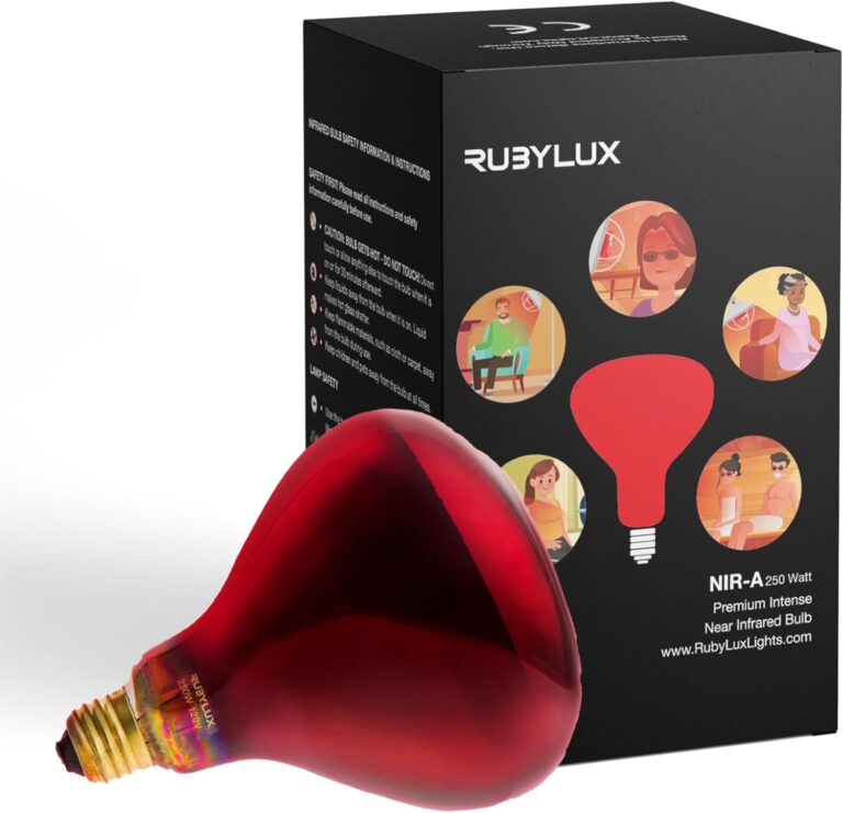 5 Best Red Light Therapy Bulbs for Home Use in 2025