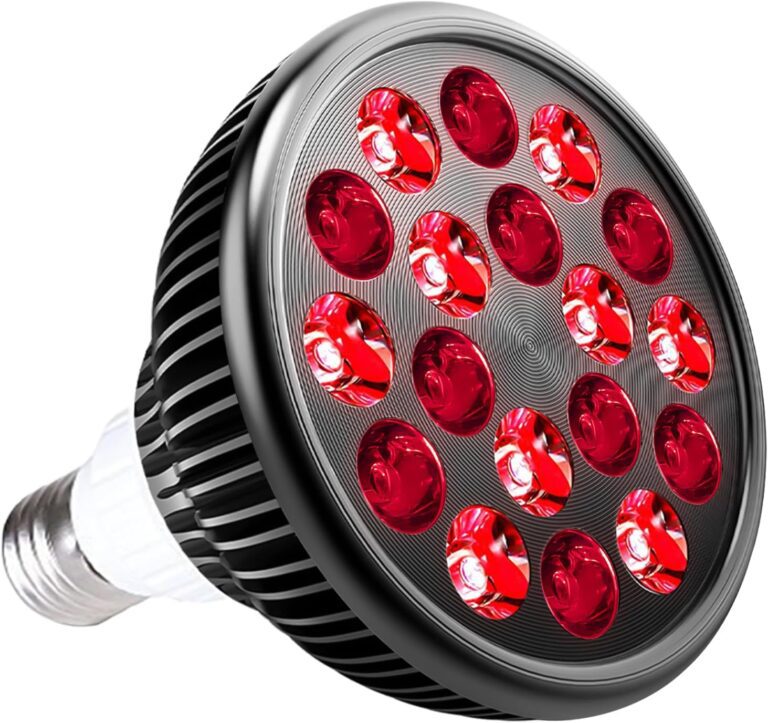 5 Best Red Light Therapy Bulbs for Home Use in 2025